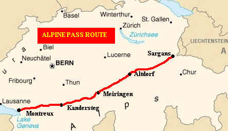 WALKING THE SWISS ALPINE PASS ROUTE